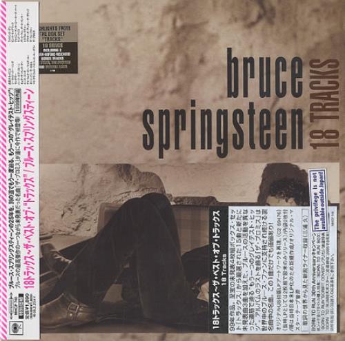 Bruce Springsteen 18 Tracks Japanese CD album (CDLP) (392142)