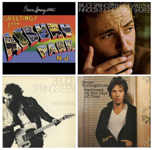 Bruce Springsteen 1973-1987 Studio Albums UK Vinyl Box Set (590601)