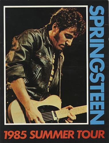 Bruce Springsteen 1985 Summer Tour UK tour programme (340818) TOUR ...