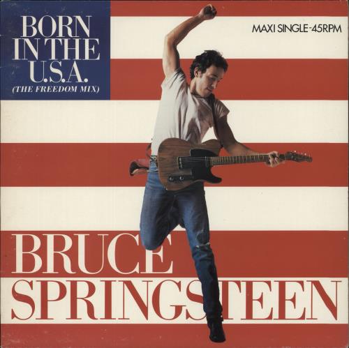 Bruce Springsteen Born In The U.S.A. Dutch 12" vinyl single (12 inch ...