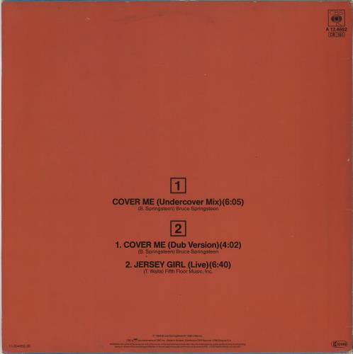 Bruce Springsteen Cover Me - EX Dutch 12" vinyl single (12 inch record ...