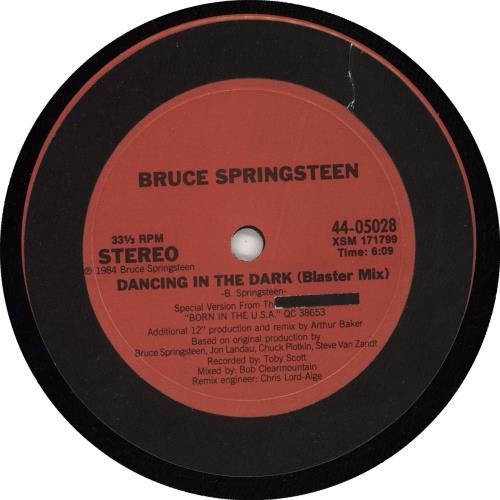 Bruce Springsteen Dancing In The Dark US 12" vinyl single (12 inch ...