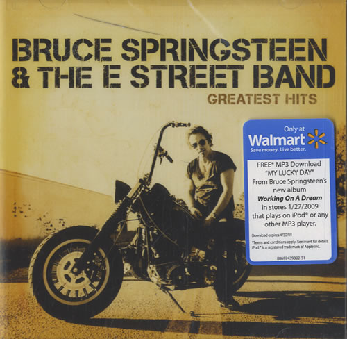 Bruce Springsteen Greatest Hits - Sealed US CD album (CDLP) (463861)