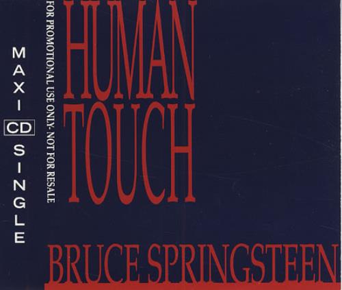 Bruce Springsteen Human Touch UK Promo CD single (CD5 / 5") (3965)