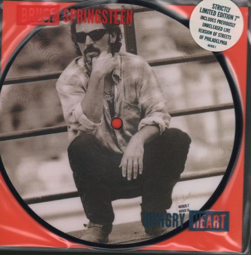 Bruce Springsteen Hungry Heart UK 7" vinyl picture disc (7 inch picture ...