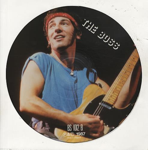 Bruce Springsteen Interview Picture Disc + Sleeve UK picture disc LP ...