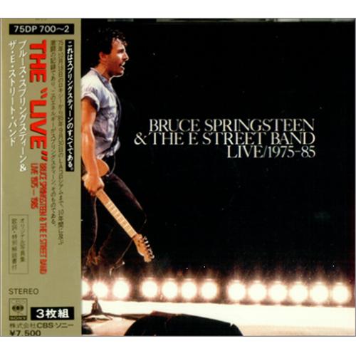 Bruce Springsteen Live 1975-1985 Japanese 3-CD album set (Triple CD ...