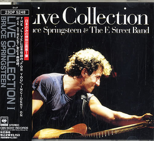 Bruce Springsteen Live Collection - 1st + Obi Japanese CD single (CD5 ...