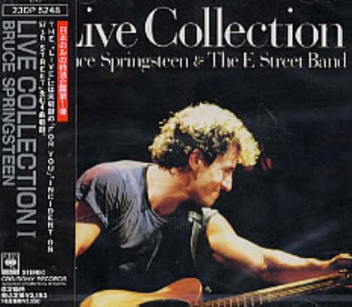 Bruce Springsteen Live Collection Japanese CD single (CD5 / 5") (125637)