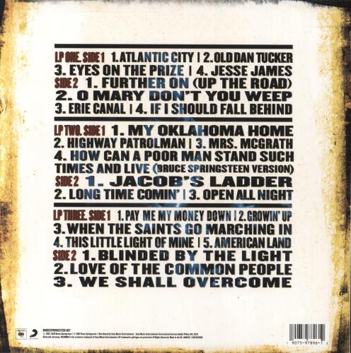 Bruce Springsteen Live In Dublin UK 3-LP vinyl record set (Triple LP ...