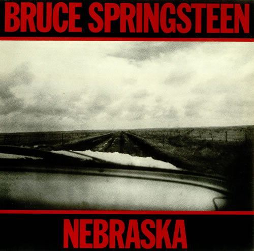Bruce Springsteen Nebraska - 1st UK vinyl LP album (LP record) (455987)