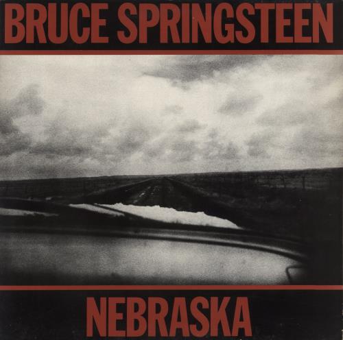 Bruce Springsteen Nebraska - EX UK vinyl LP album (LP record) (835852)
