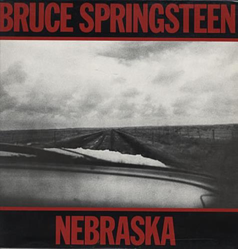 Bruce Springsteen Nebraska Dutch vinyl LP album (LP record) (197616)