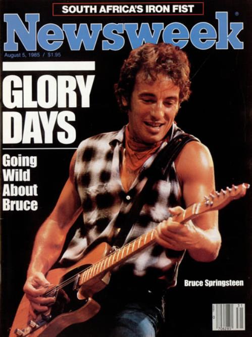 Bruce Springsteen Newsweek Magazine US magazine (483878) AUG 5TH 1985