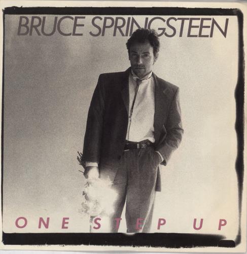 Bruce Springsteen One Step Up US 7" vinyl single (7 inch record / 45 ...