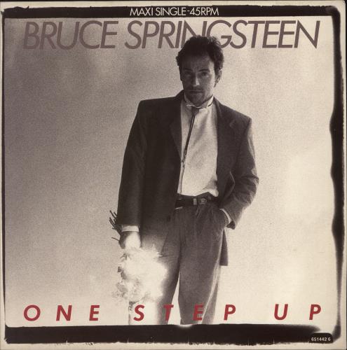Bruce Springsteen One Step Up Dutch 12" vinyl single (12 inch record ...