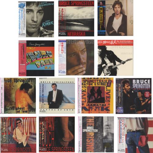 Bruce Springsteen Paper Sleeve Collection II Japanese CD album (CDLP ...