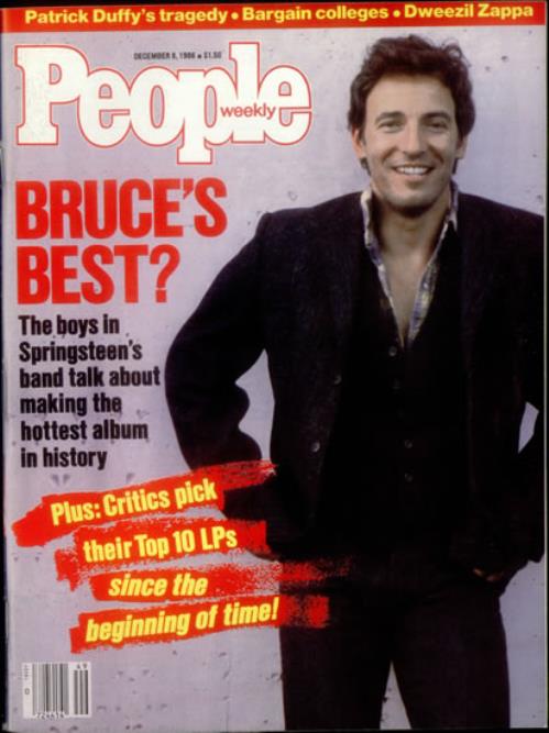 Bruce Springsteen People Weekly US magazine (543663) DEC 8TH 1986