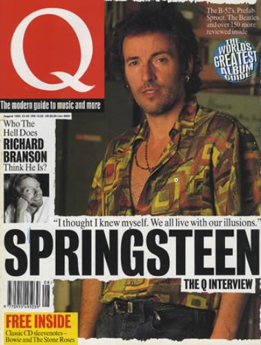 Bruce Springsteen Q Magazine UK magazine (374764) AUGUST 1992