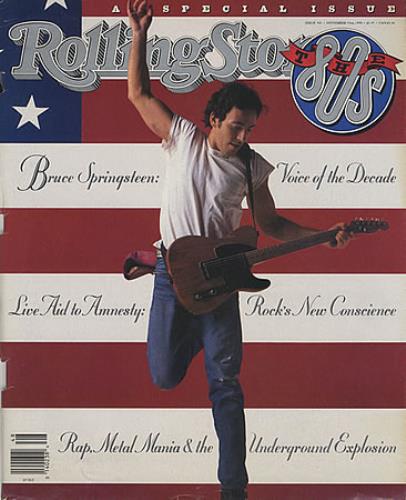 Bruce Springsteen Rolling Stone US magazine (213110) NOVEMEBER 1990