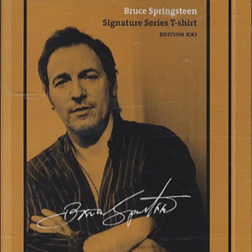 Bruce Springsteen Signature Series T-Shirt US Promo CD-ROM (332852)