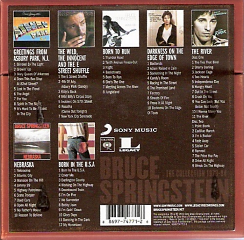 Bruce Springsteen The Collection 1973-84 - Sealed UK CD Album Box Set ...