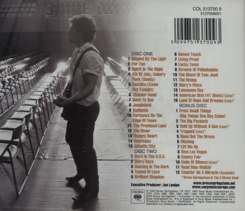 Bruce Springsteen The Essential UK 3-CD album set (Triple CD) (263945)