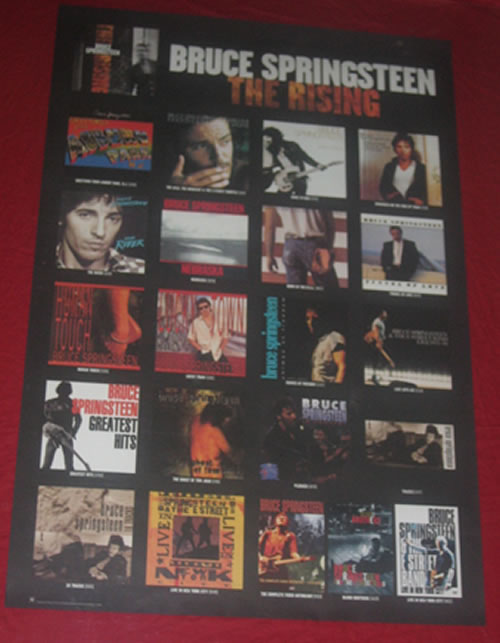Bruce Springsteen The Rising US Promo poster (347070)