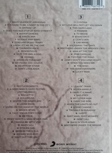 Bruce Springsteen Tracks UK 4-CD album set (785099)