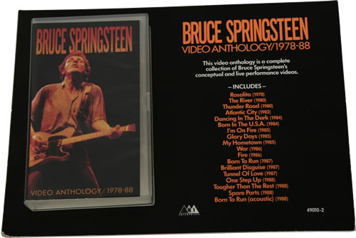 Bruce Springsteen Video Anthology 1978-88 UK Promo display (470016)