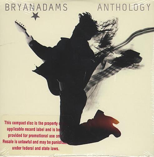 Bryan Adams Anthology - Autographed US 3-disc CD/DVD Set (381976)