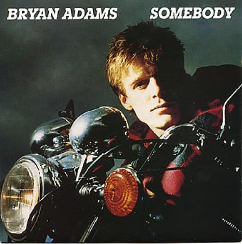 Bryan Adams Somebody UK 7" vinyl single (7 inch record / 45) (44104)
