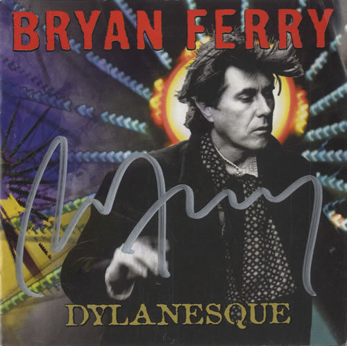 Bryan Ferry Dylanesque - Autographed Booklet US memorabilia (489426 ...