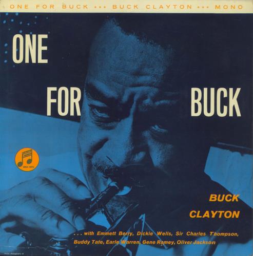 Buck Clayton One For Buck UK vinyl LP album (LP record) (808195)