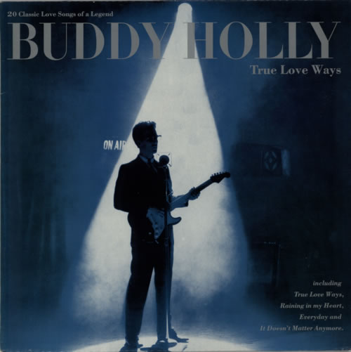 Buddy Holly True Love Ways UK vinyl LP album (LP record) (373153)