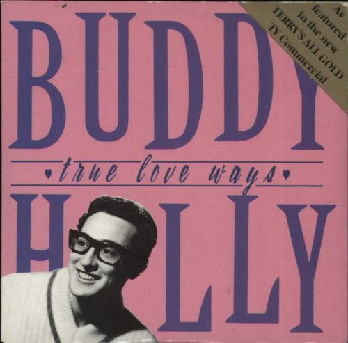 Buddy Holly True Love Ways UK 3" CD single (CD3) (73384)