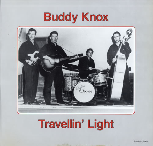 Buddy Knox Travellin' Light German vinyl LP album (LP record) (562974)