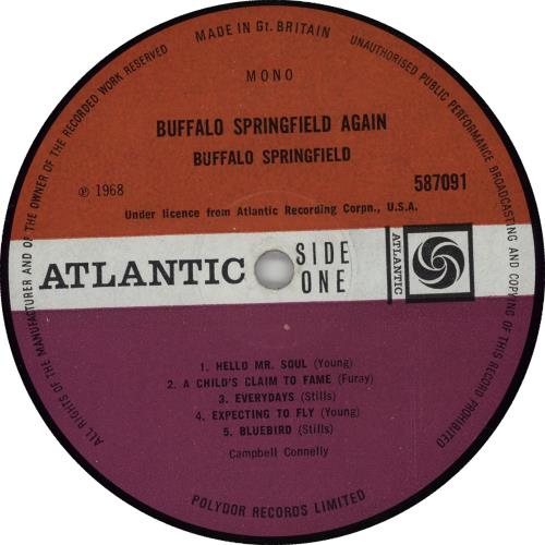 Buffalo Springfield Buffalo Springfield Again - 1st UK vinyl LP album ...