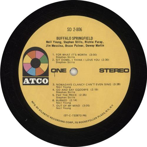 Buffalo Springfield Buffalo Springfield US 2-LP vinyl record set ...