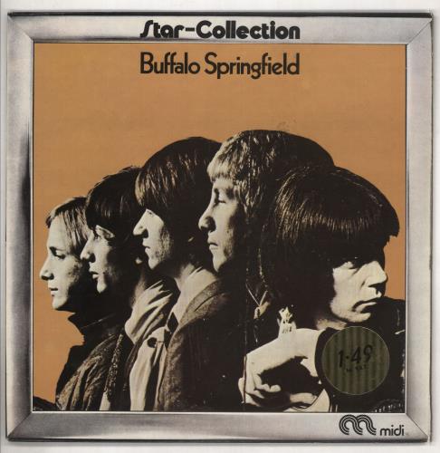 Buffalo Springfield Star Collection UK vinyl LP album (LP record) (633503)