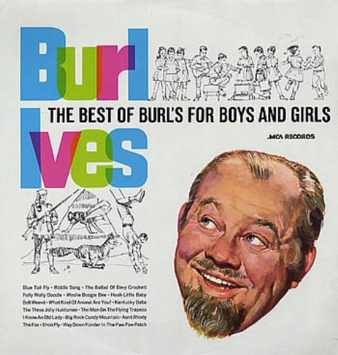 Burl Ives The Best Of Burl's For Boys And Girls US vinyl LP album (LP ...