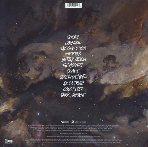 Bury Tomorrow Cannibal UK vinyl LP album (LP record) (794984)