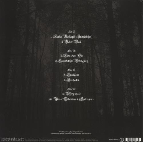 Burzum Belus UK 2-LP vinyl record set (Double LP Album) (868083)