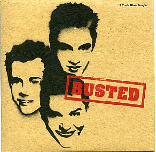 Busted Busted - 5 Track Album Sampler UK Promo CD single (CD5 / 5 ...