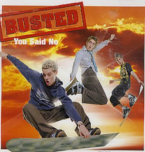 Busted You Said No Japanese Promo CD single (CD5 / 5") (292850)