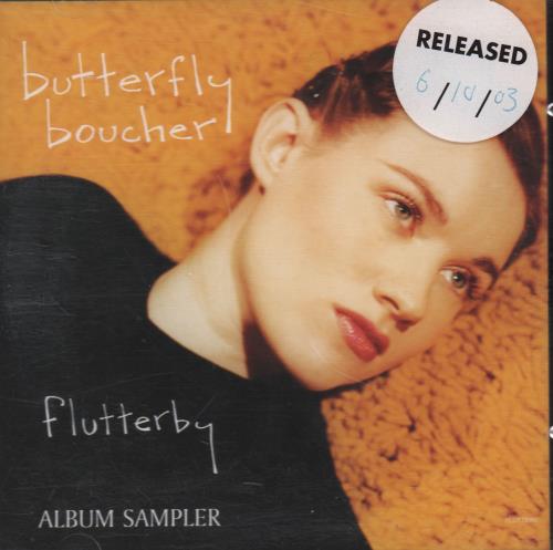 Butterfly Boucher Flutterby - Album Sampler UK Promo CD single (CD5 / 5 ...