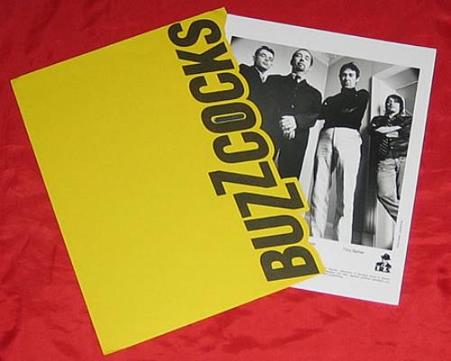 Buzzcocks All Set US Promo media press pack (388710) PRESS PACK