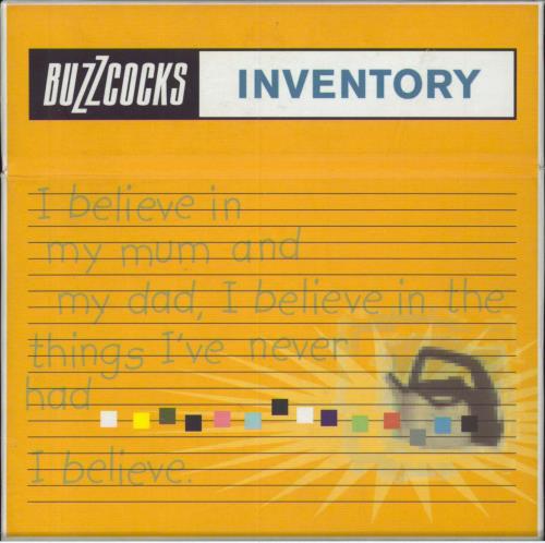 Buzzcocks Inventory UK CD Album Box Set (244156)
