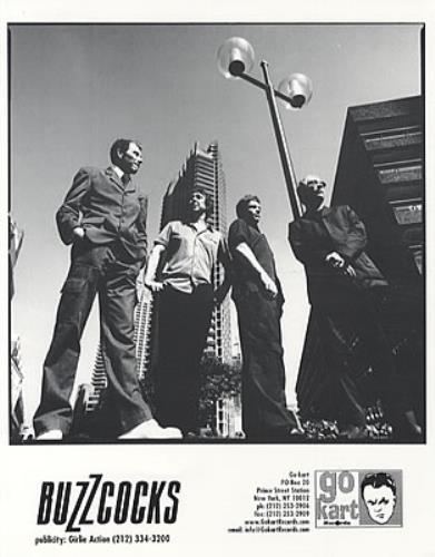 Buzzcocks Modern US Promo media press pack (150037) PRESS PACK