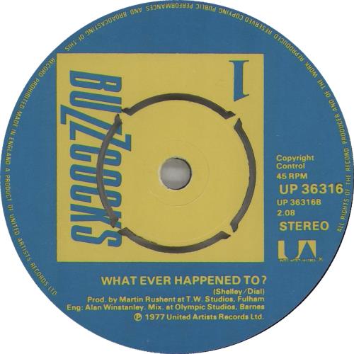 Buzzcocks Orgasm Addict - Mispress UK 7" vinyl single (7 inch record ...